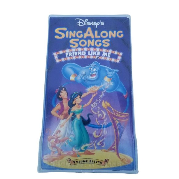 Media | Disneys Sing Along Songs Aladdin Friends Like Me Vhs 1993 ...